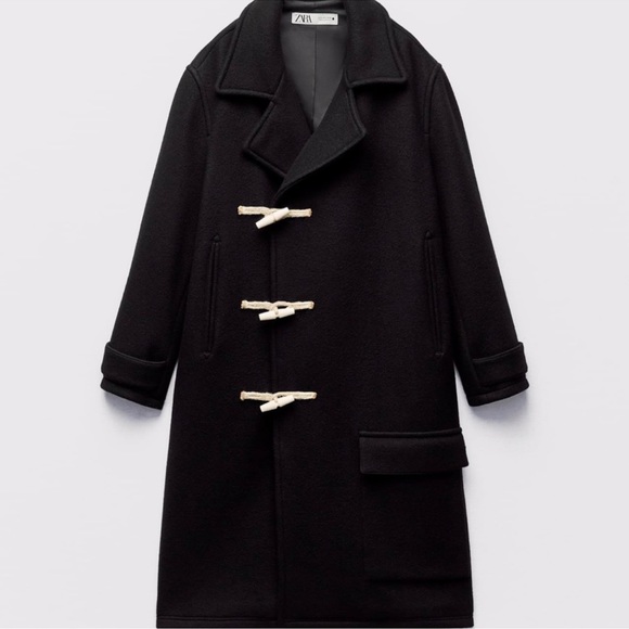 Zara | Jackets & Coats | Zara Wool Toggle Coat Zw Limited Edition Collection | Poshmark